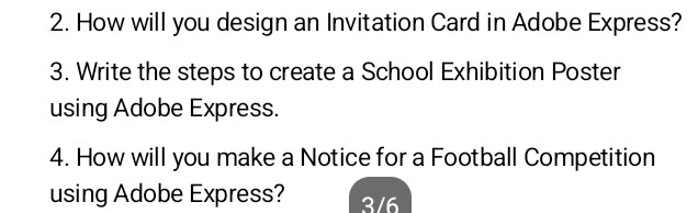 How will you design an Invitation Card in | StudyX