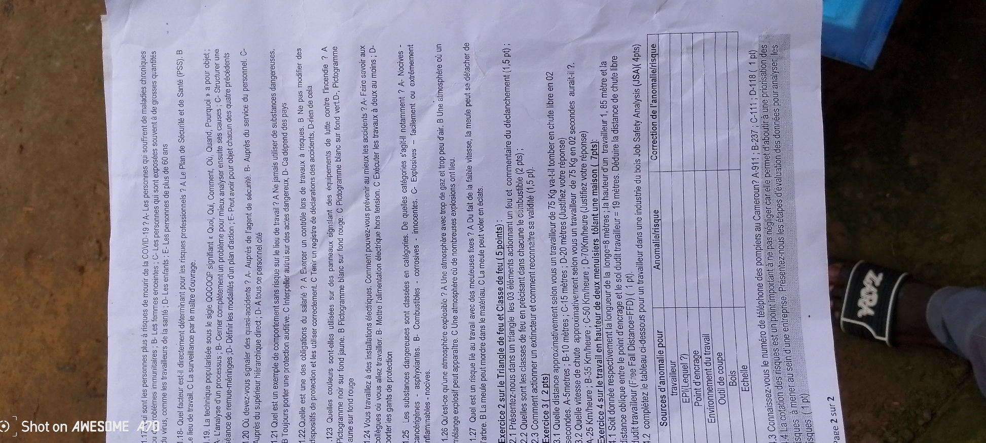 1.22. Quelle est une des obligations du | StudyX