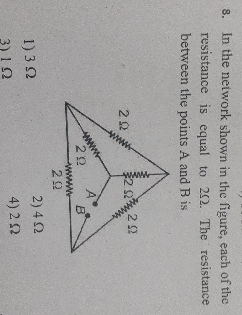 In the network shown in the figure, each of | StudyX