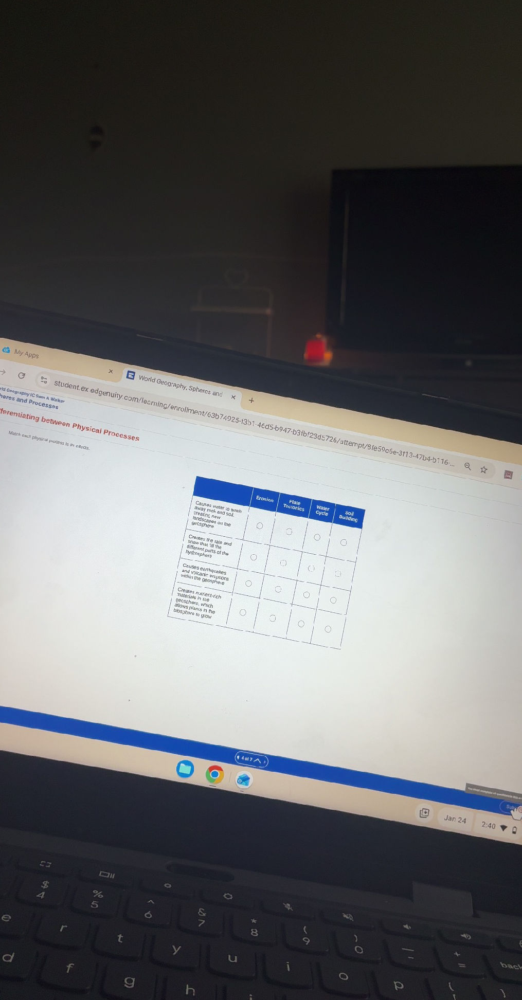 Differentiating between Physical Processes | StudyX