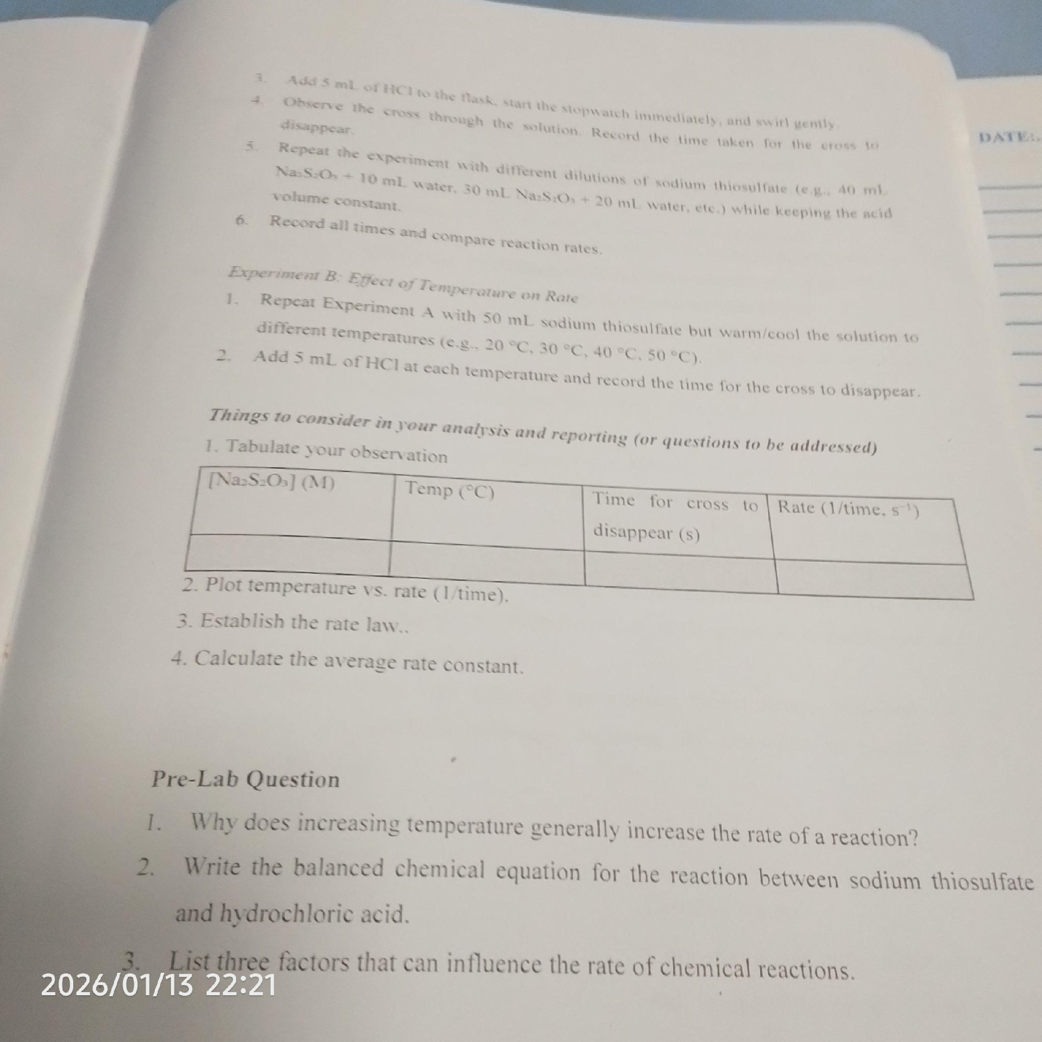 Pre-Lab Question 1. Why does increasing | StudyX