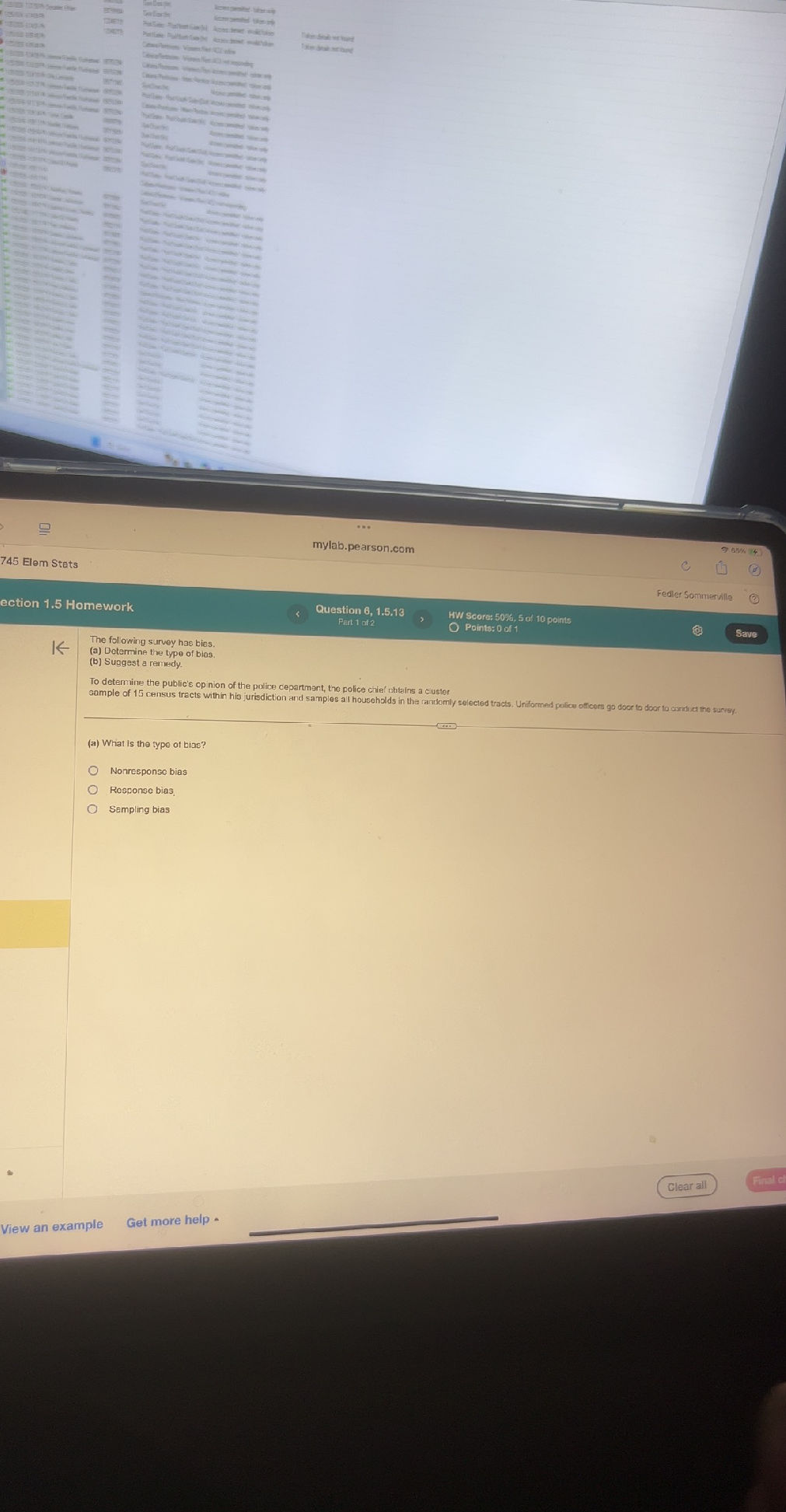 The following survey has bias. (a) Determine | StudyX