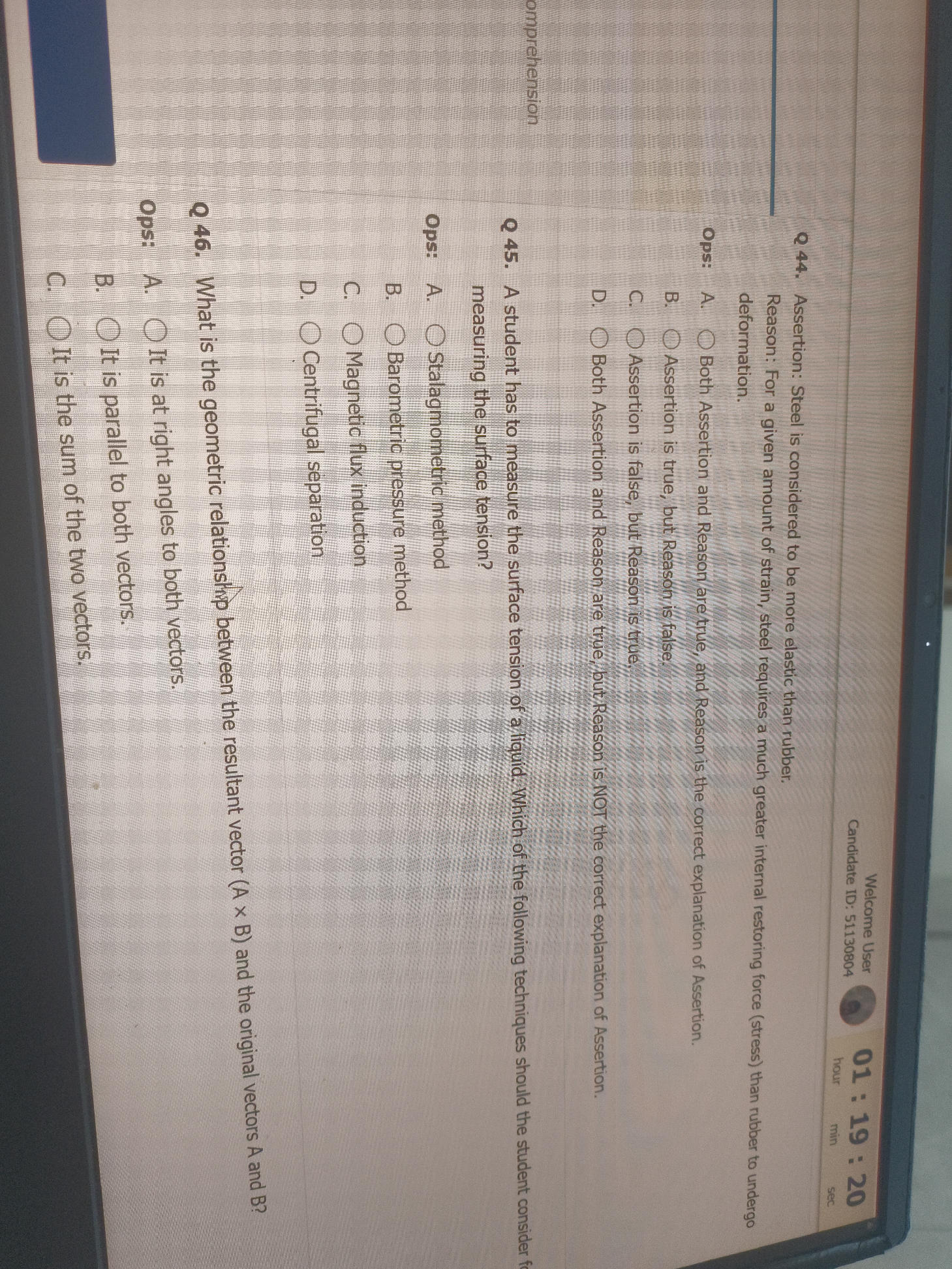 A student has to measure the surface tension | StudyX