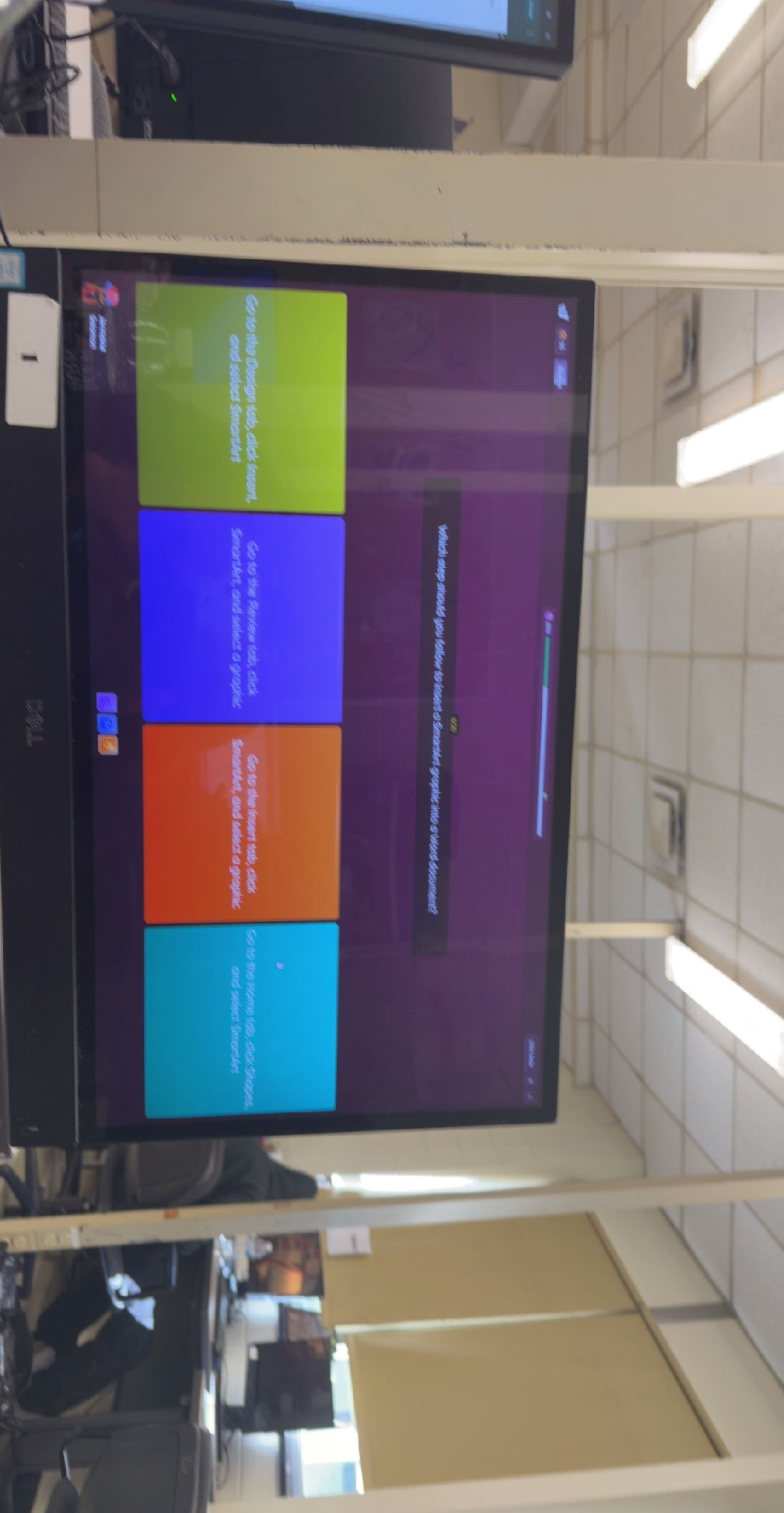 Which step should you follow to insert a | StudyX