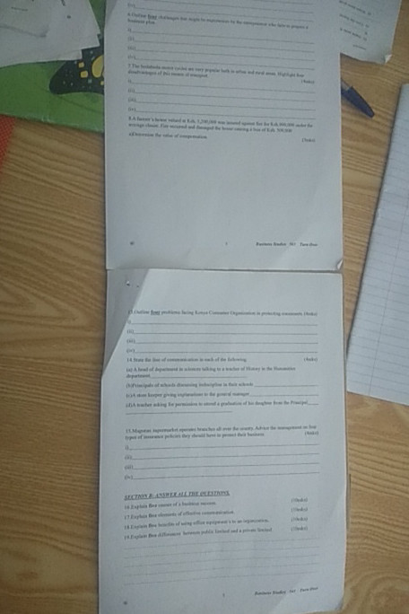 6. Outline four challenges that might be | StudyX