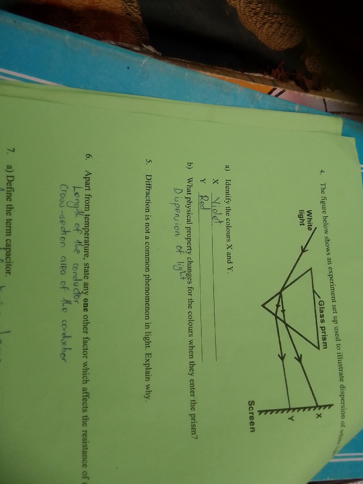Diffraction is not a common phenomenon in | StudyX