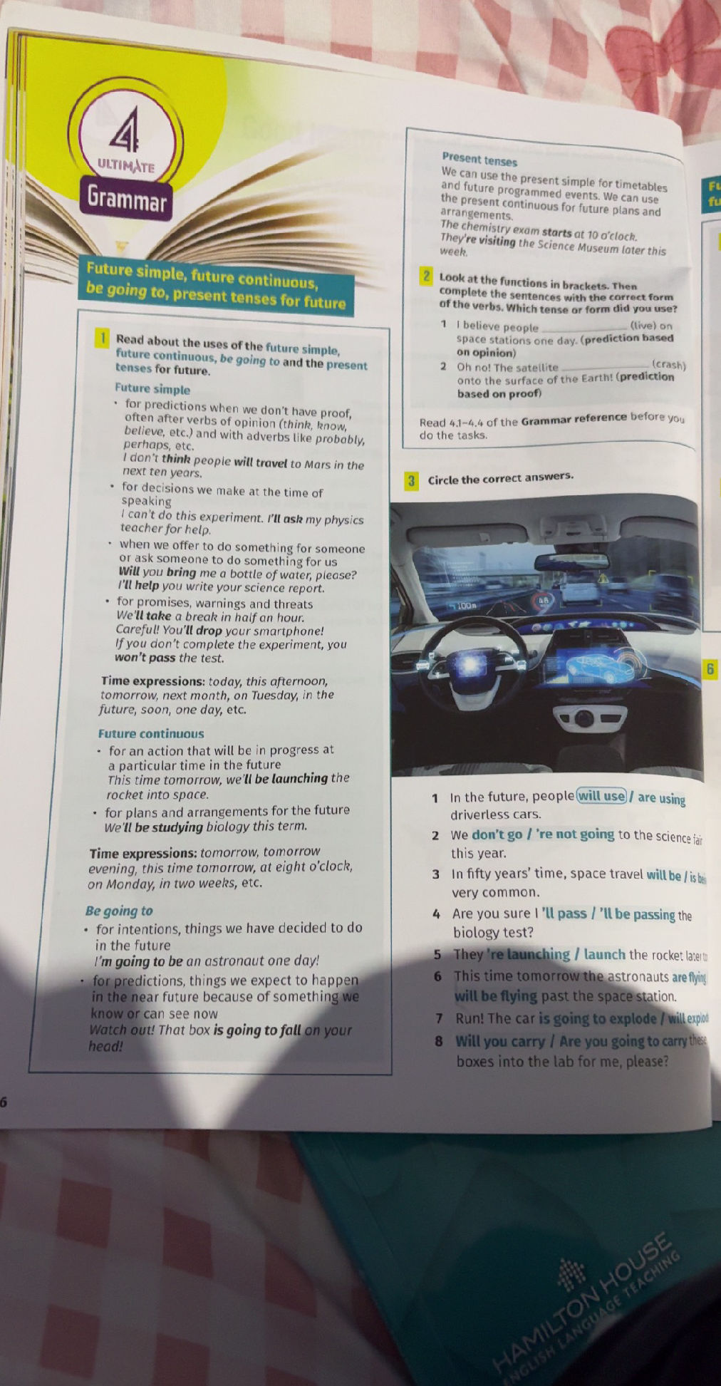 Present tenses We can use the present simple | StudyX