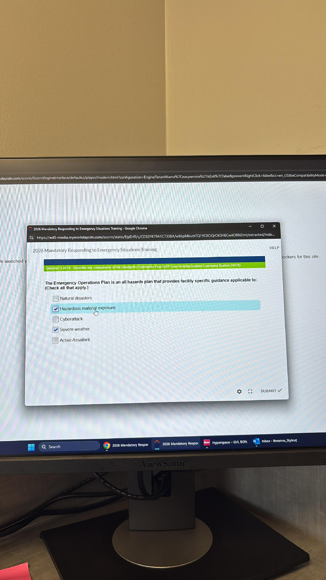 Question 3 of 10 - Describe key components | StudyX