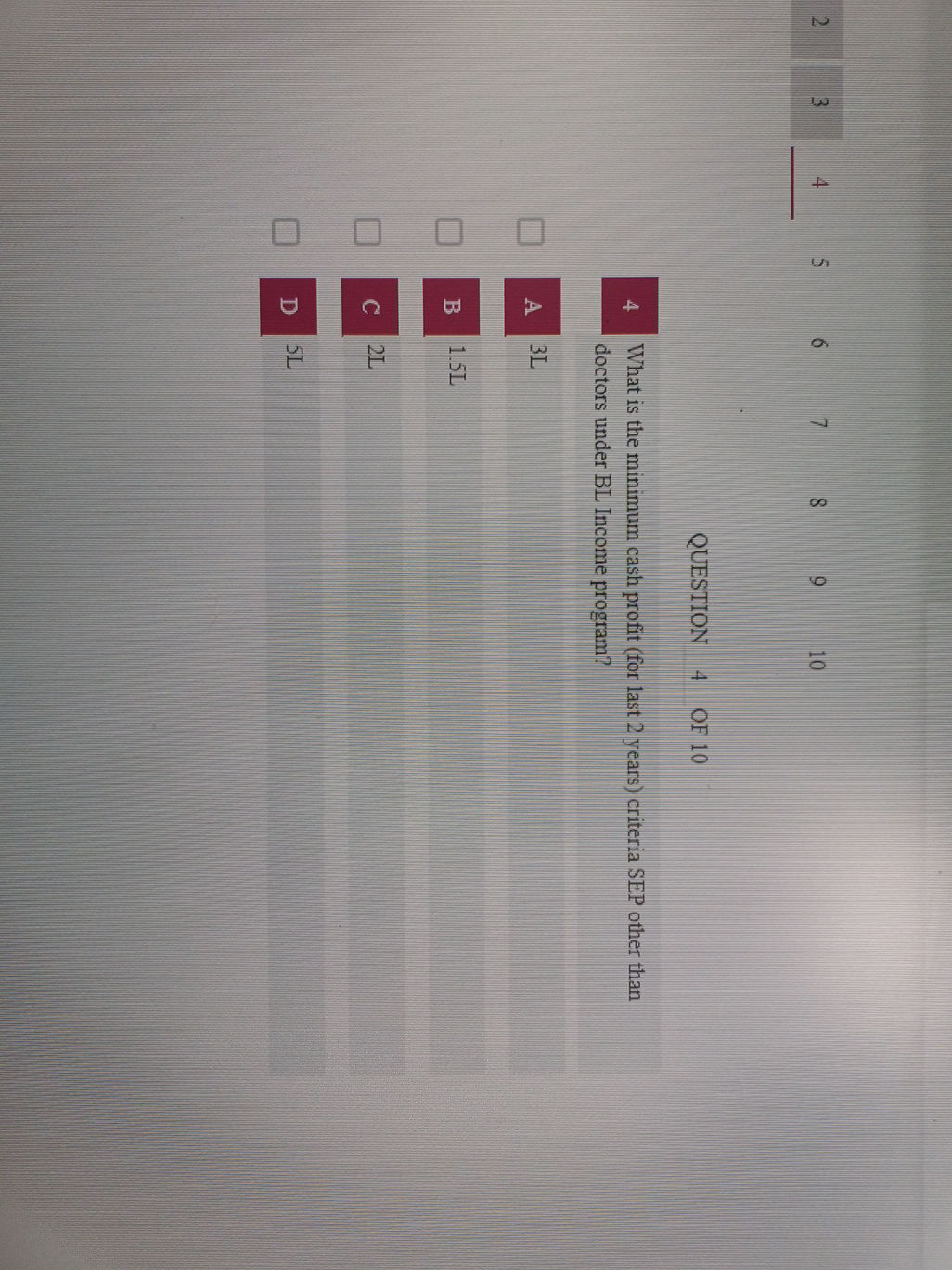 What is the minimum cash profit (for last 2 | StudyX