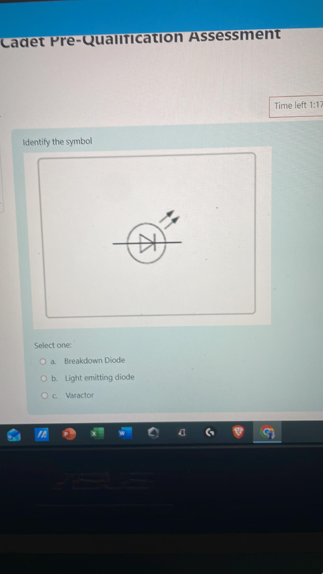 Identify the symbol *(Symbol of a Light | StudyX