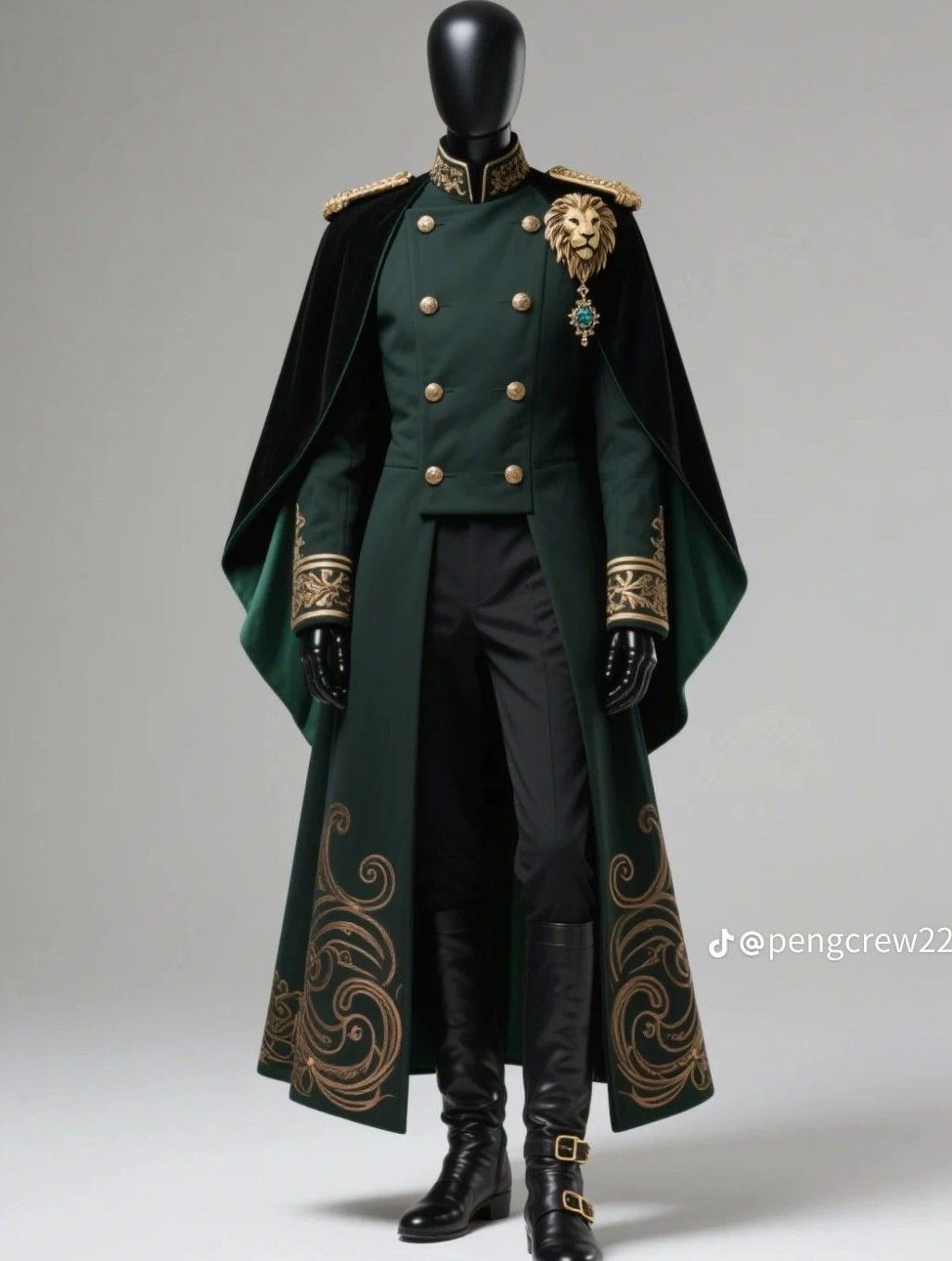 The image displays a detailed outfit. | StudyX