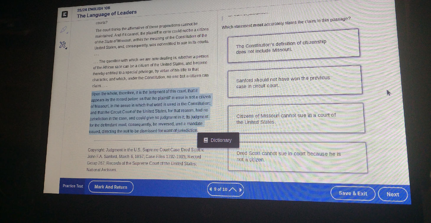 The Language of Leaders Which statement | StudyX