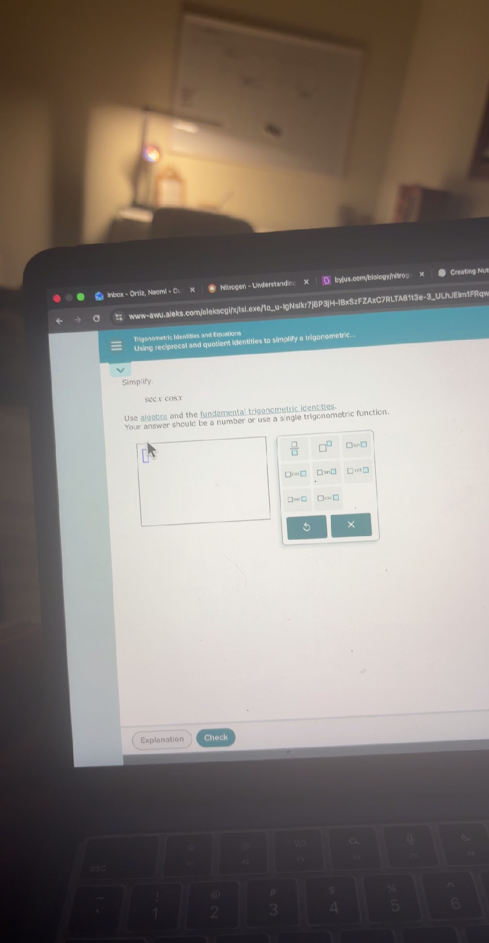 Trigonometric Identities and Equations Using | StudyX