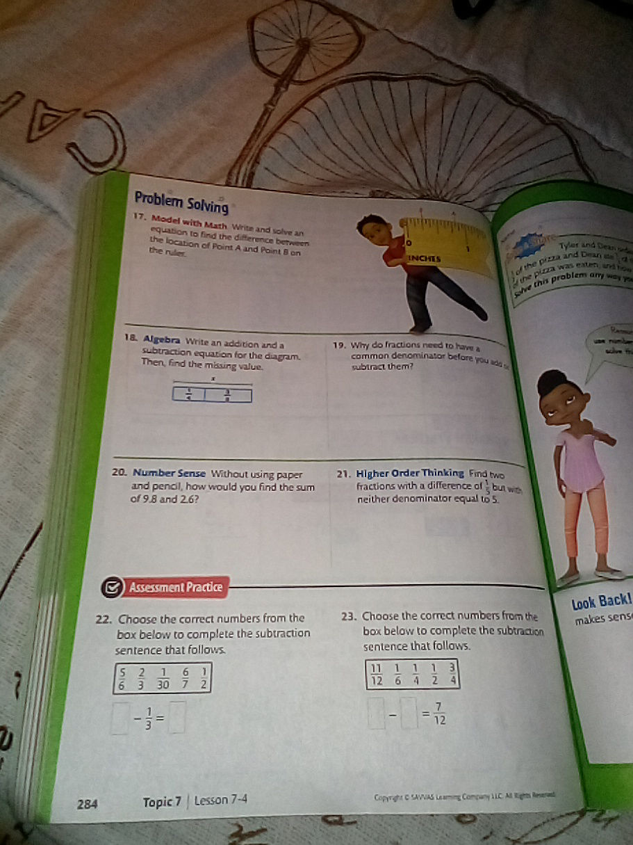 18. **Algebra** Write an addition and a | StudyX