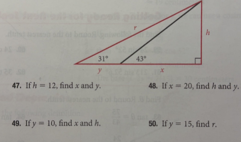 The following diagram shows two right | StudyX