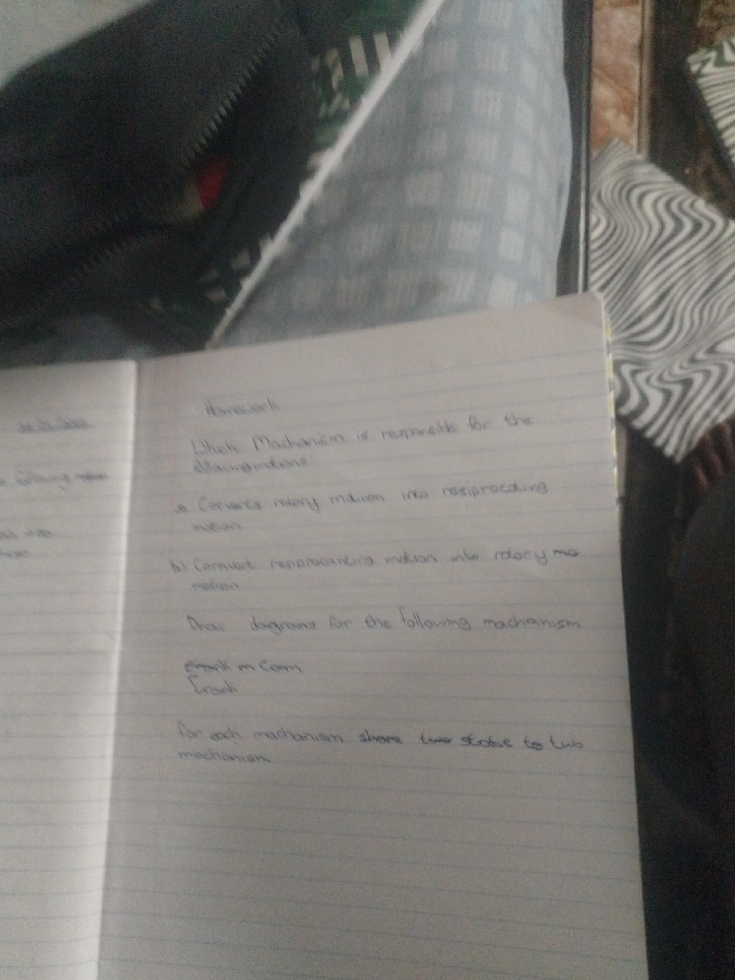 Homework Which Mechanism is responsible for | StudyX