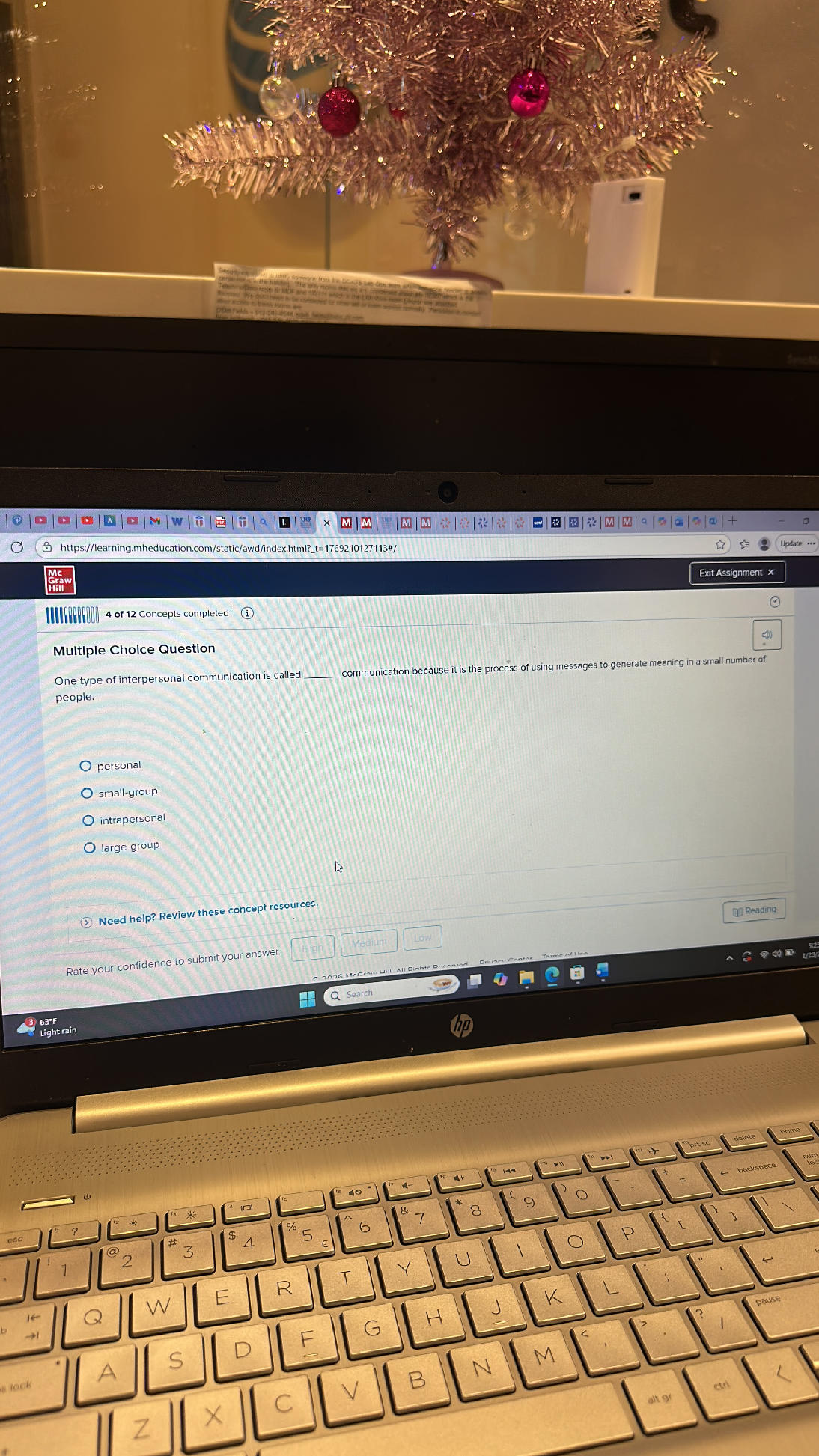Multiple Choice Question One type of | StudyX