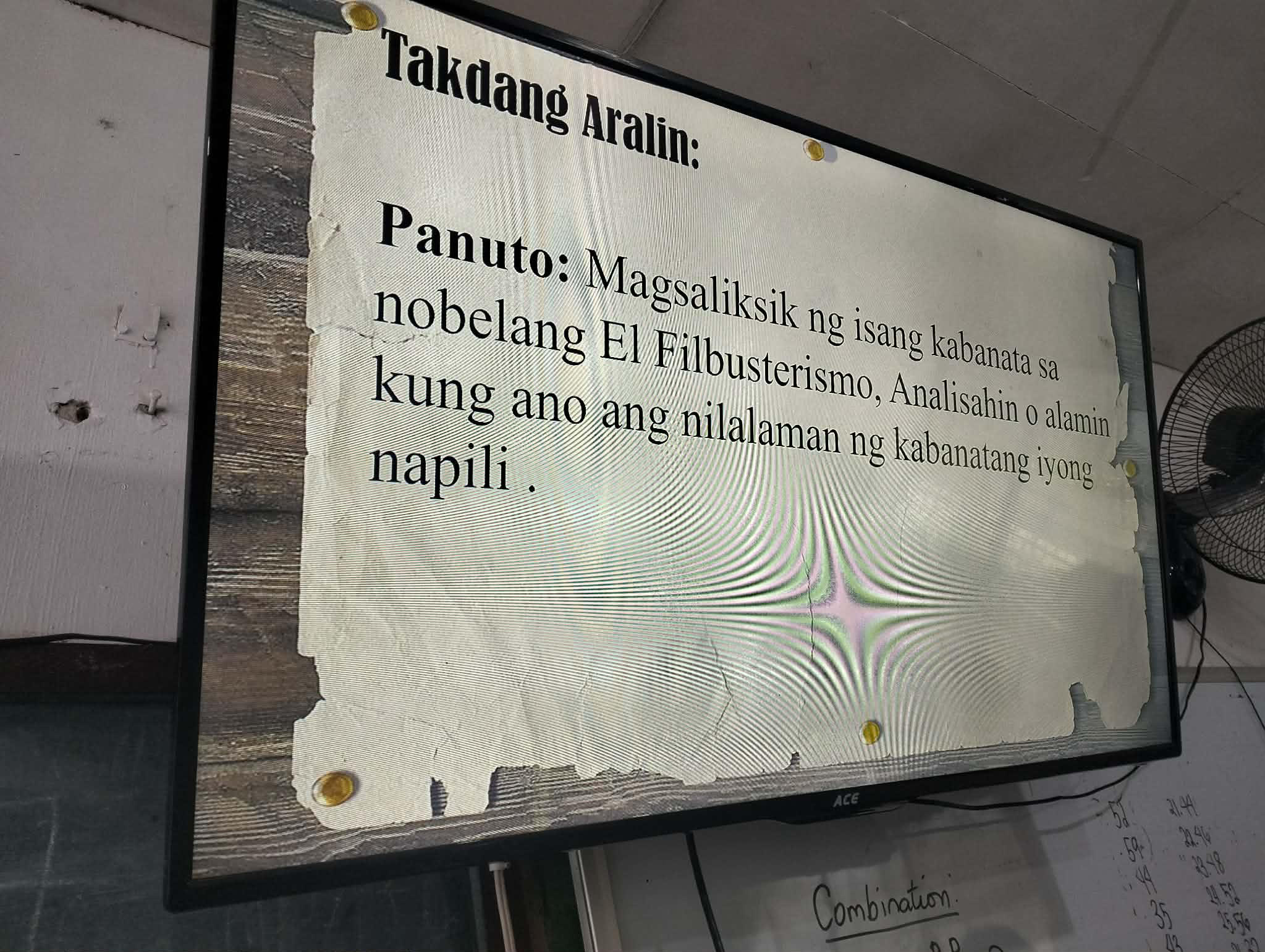 Takdang Aralin: Panuto: Magsaliksik ng | StudyX