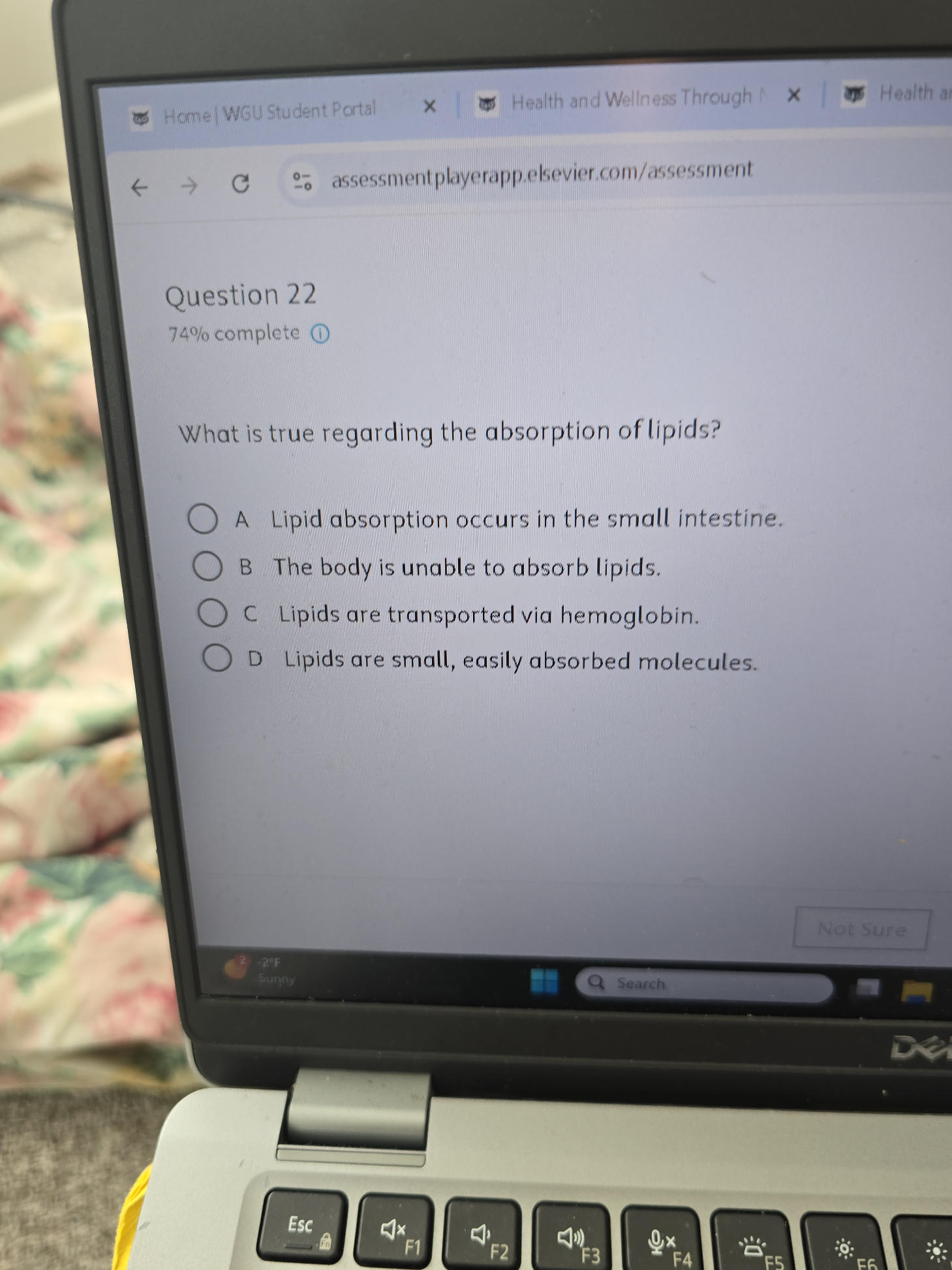 What is true regarding the absorption of | StudyX