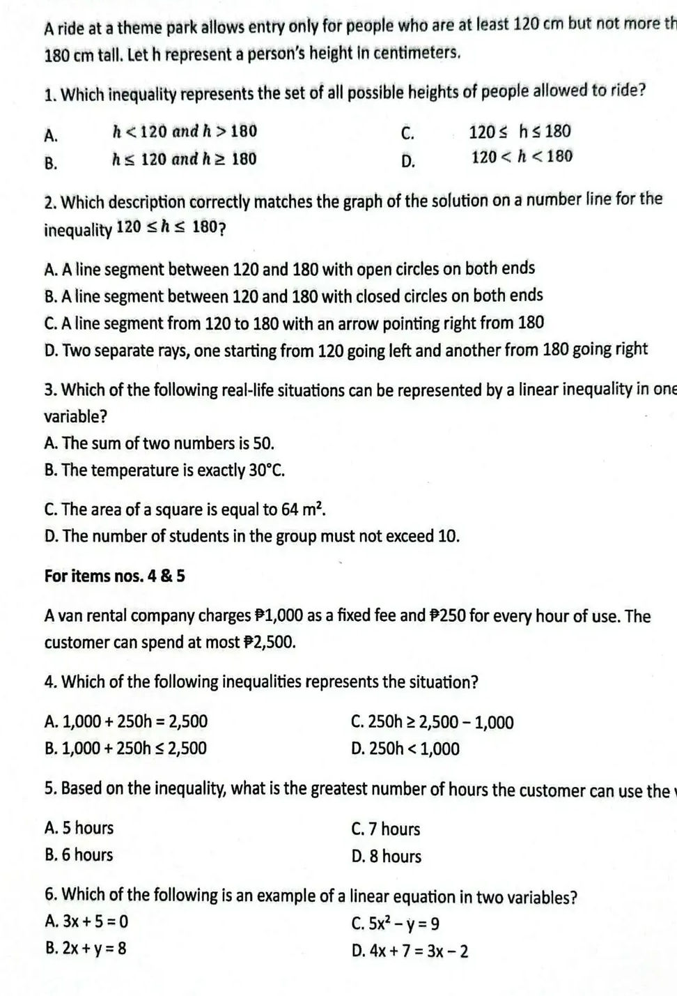 3. Which of the following real-life | StudyX