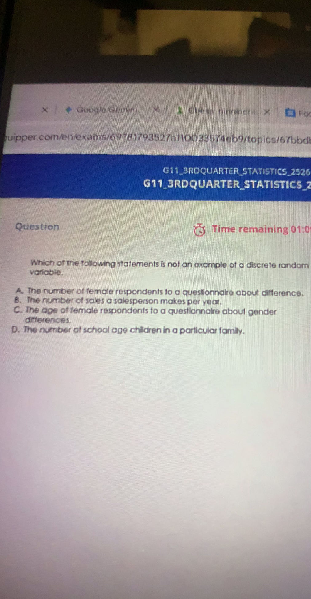 Which of the following statements is not an | StudyX