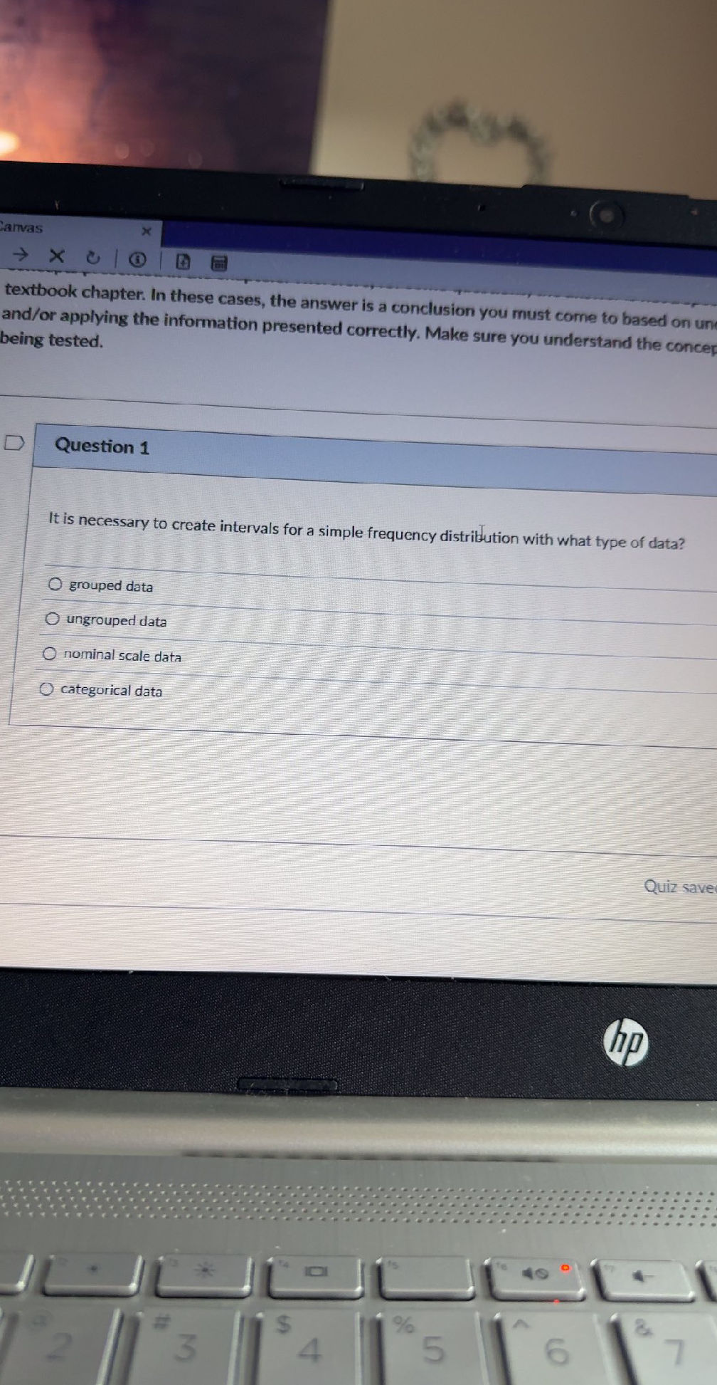 It is necessary to create intervals for a | StudyX