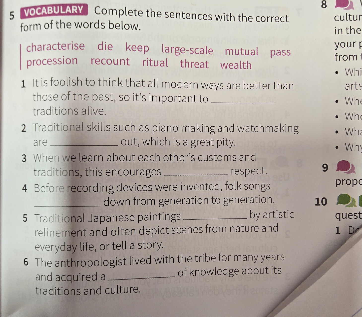 Complete the sentences with the correct form | StudyX