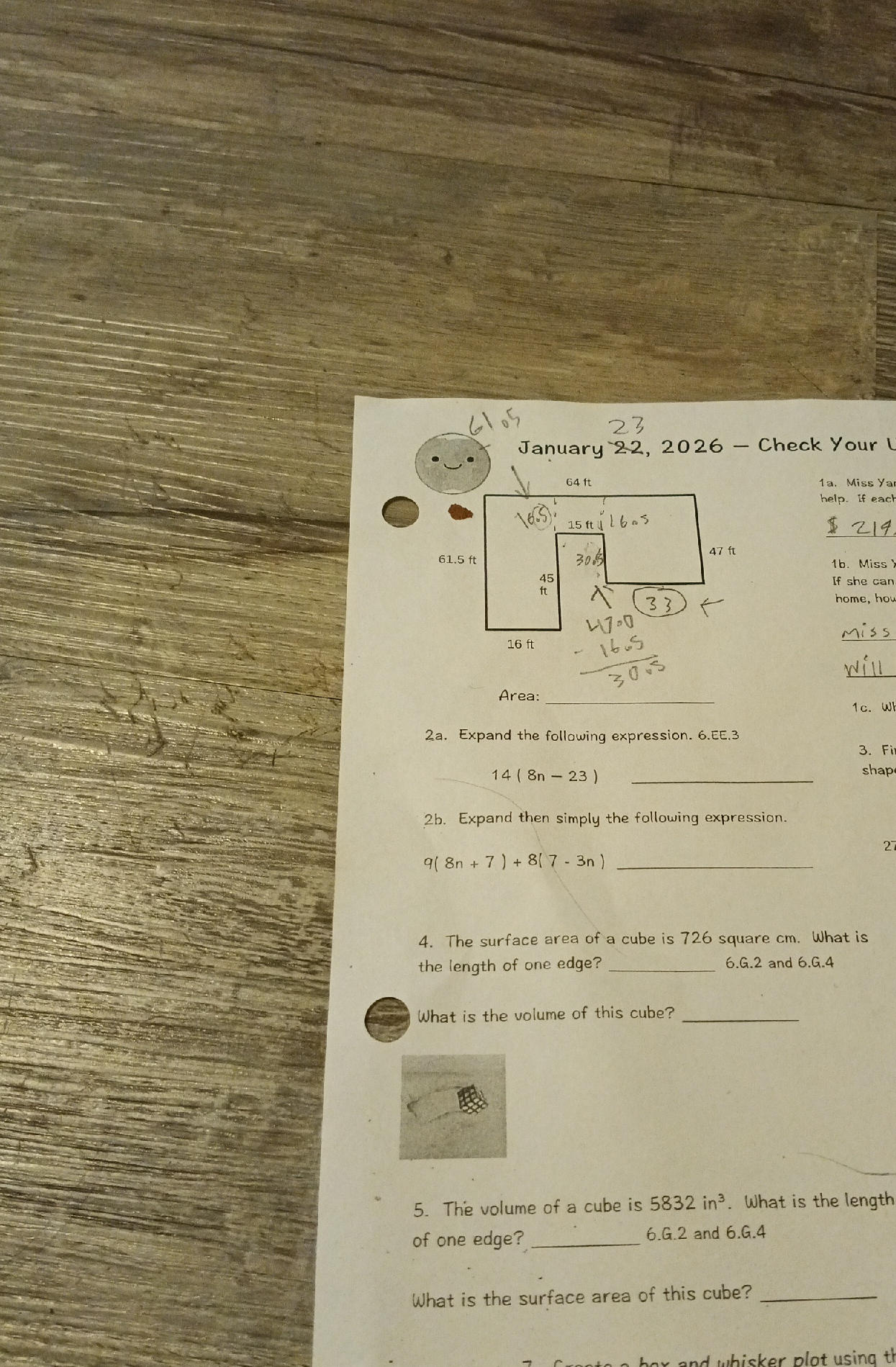 7. Create a box and whisker plot using th | StudyX