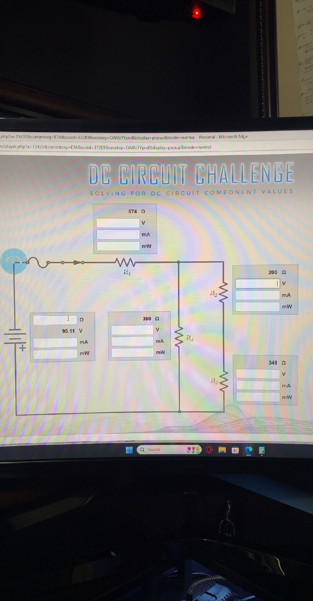 DC CIRCUIT CHALLENGE SOLVING FOR DC CIRCUIT | StudyX