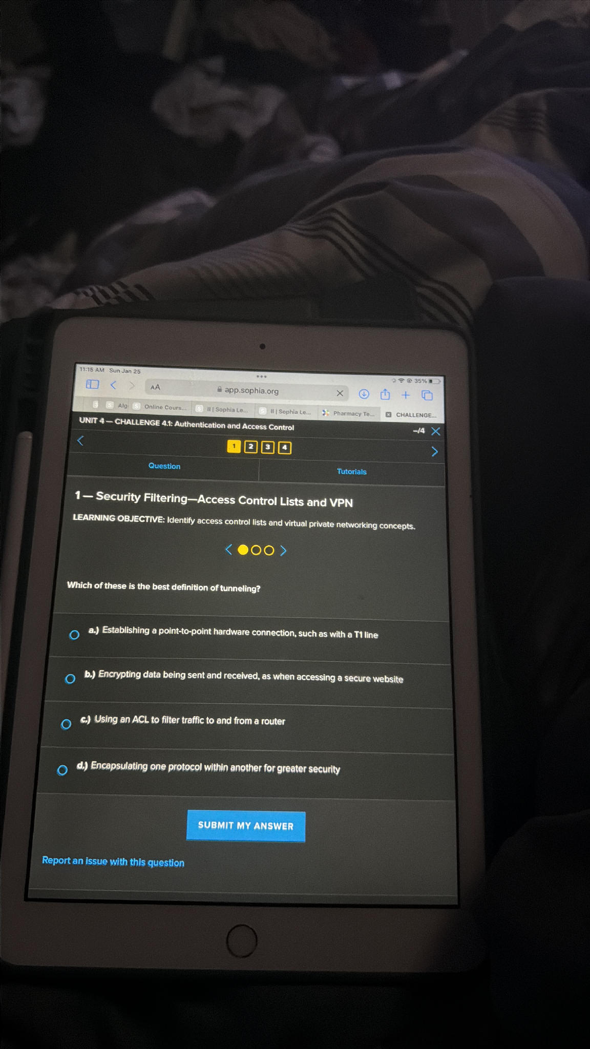 1—Security Filtering—Access Control Lists | StudyX