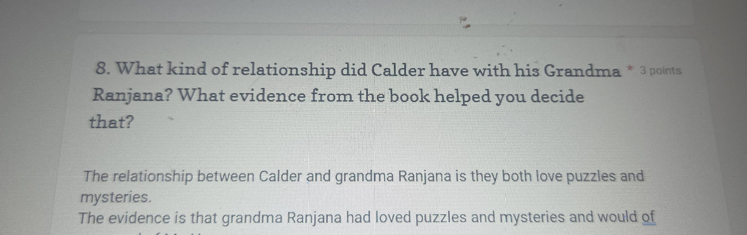 8. What kind of relationship did Calder have | StudyX