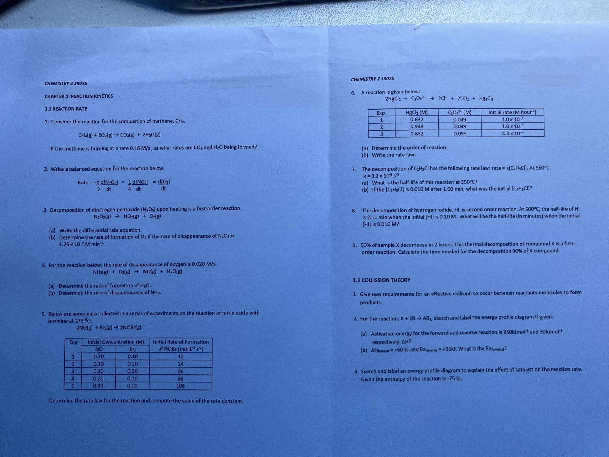 2. Write a balanced equation for the | StudyX
