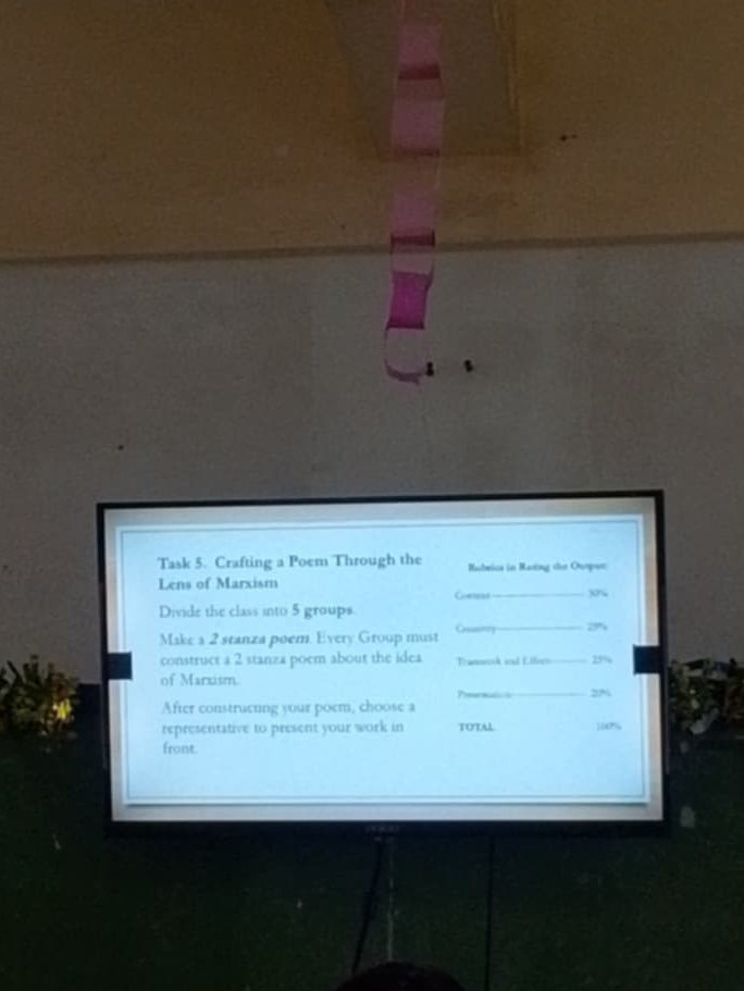 Task 5. Crafting a Poem Through the Lens of | StudyX