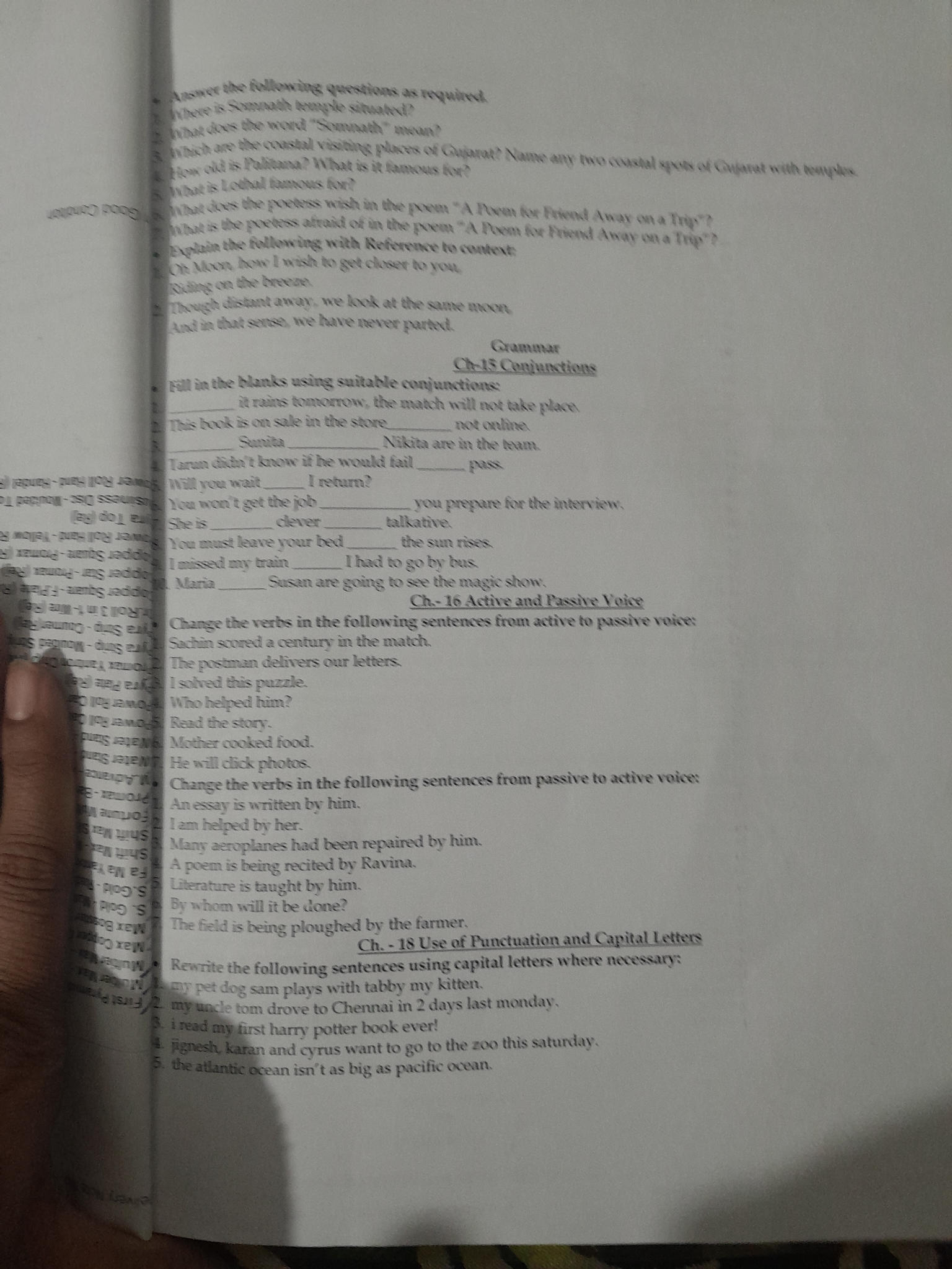 Answer the following questions as required. | StudyX