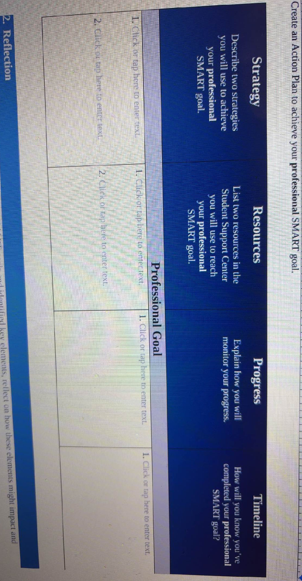 Create an Action Plan to achieve your | StudyX