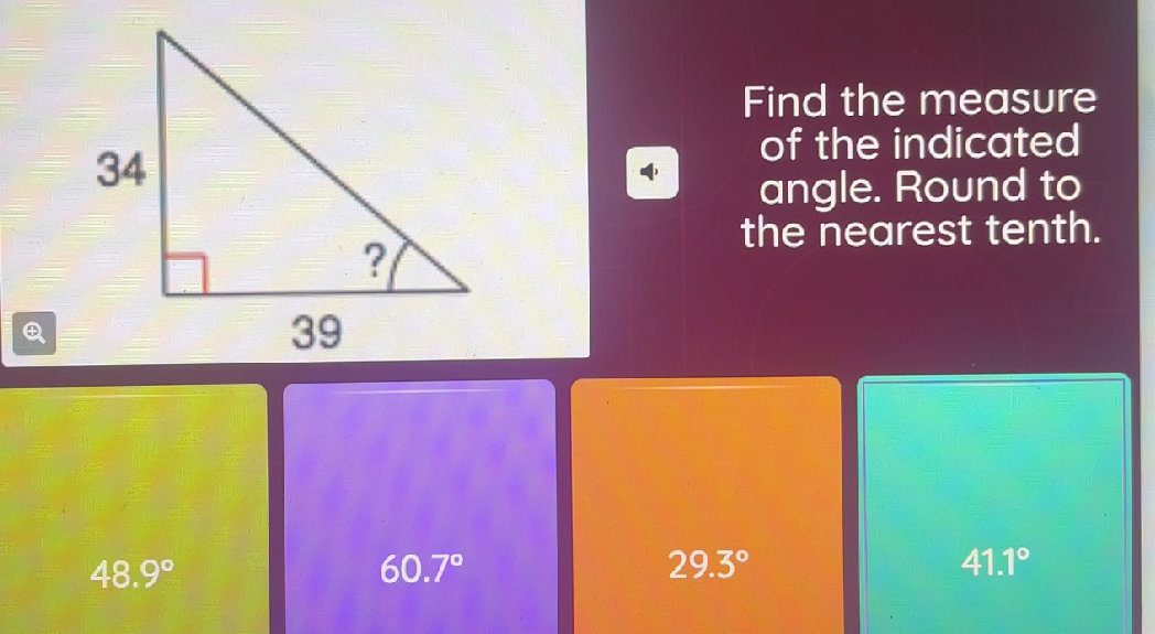 Find the measure of the indicated angle in | StudyX
