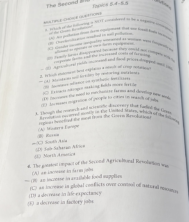 Which of the following is NOT considered to | StudyX