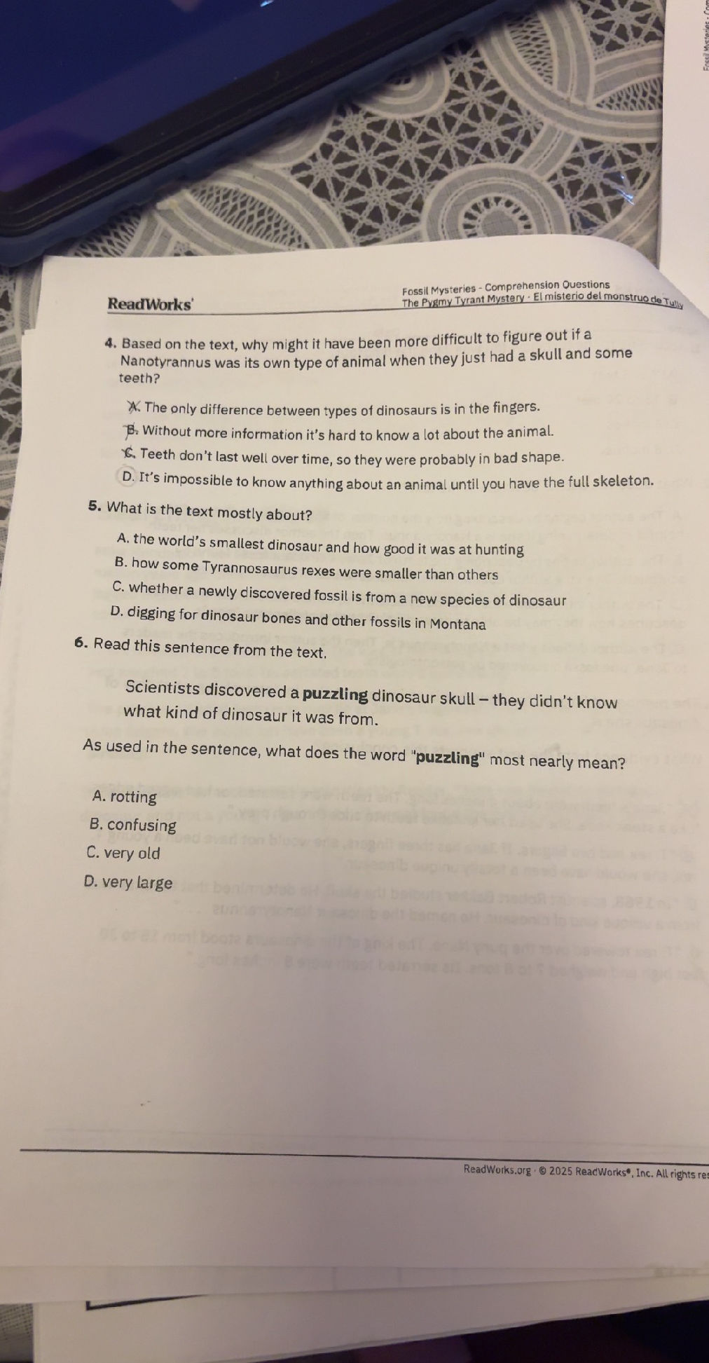 What is the text mostly about? A. the | StudyX