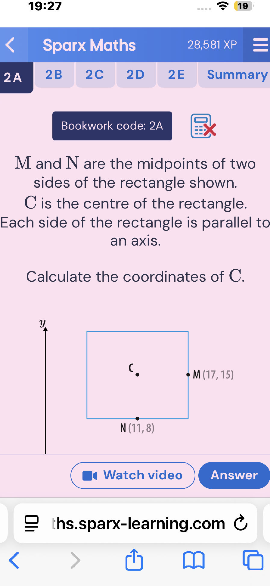 M and N are the midpoints of two sides of | StudyX
