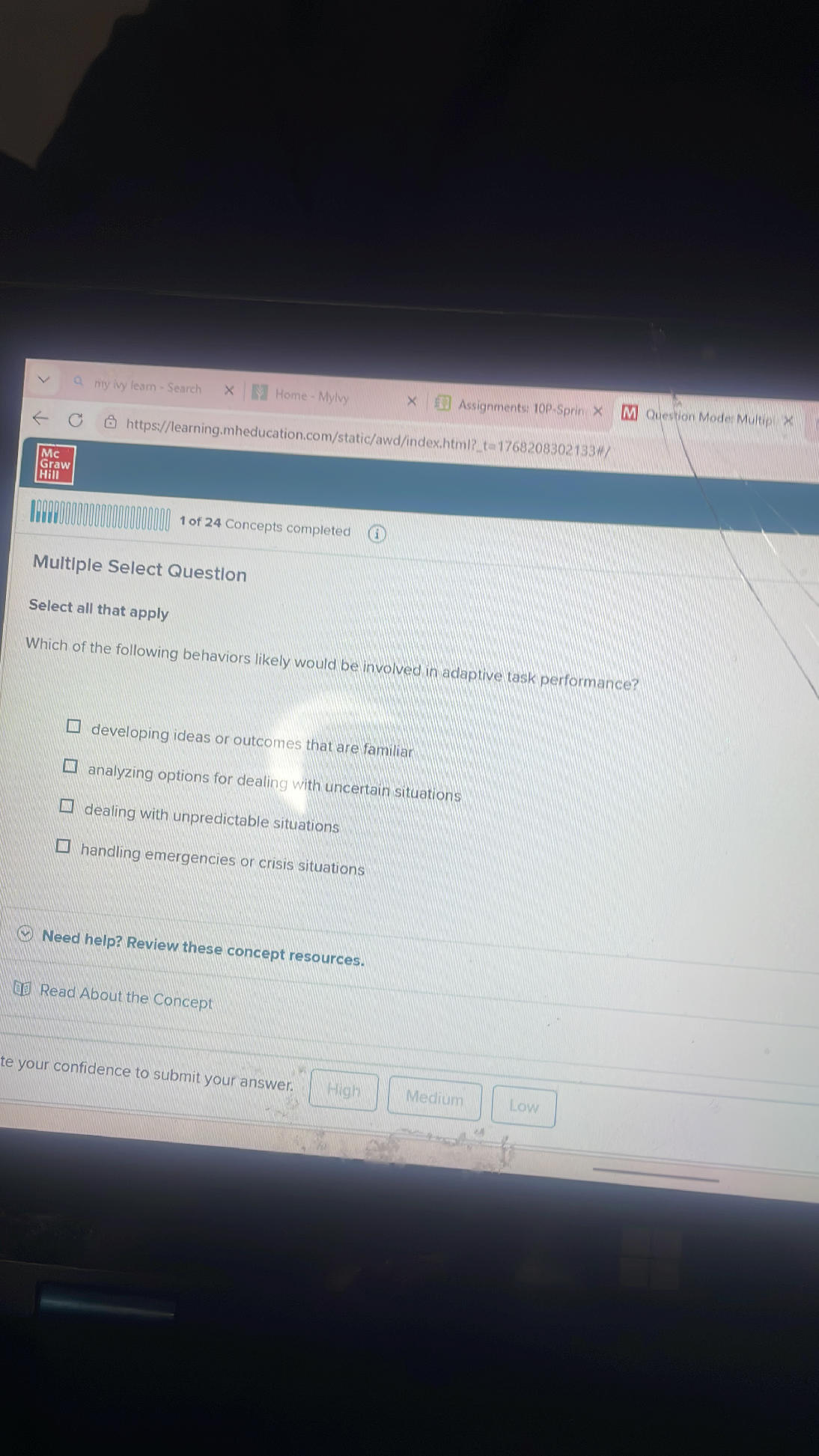 Multiple Select Question Select all that | StudyX