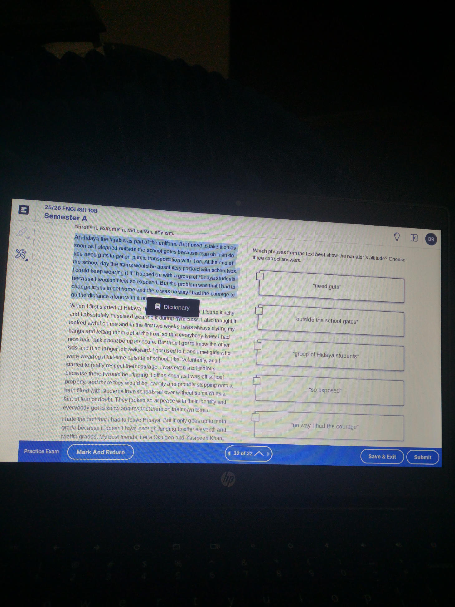 terronsm, extremism, radicalism, any ism. | StudyX