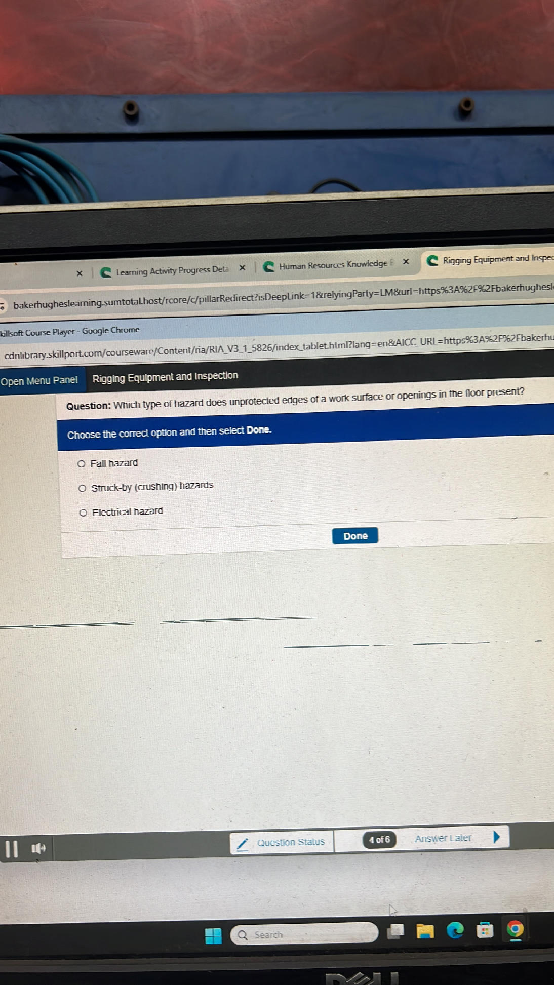 Question: Which type of hazard does | StudyX