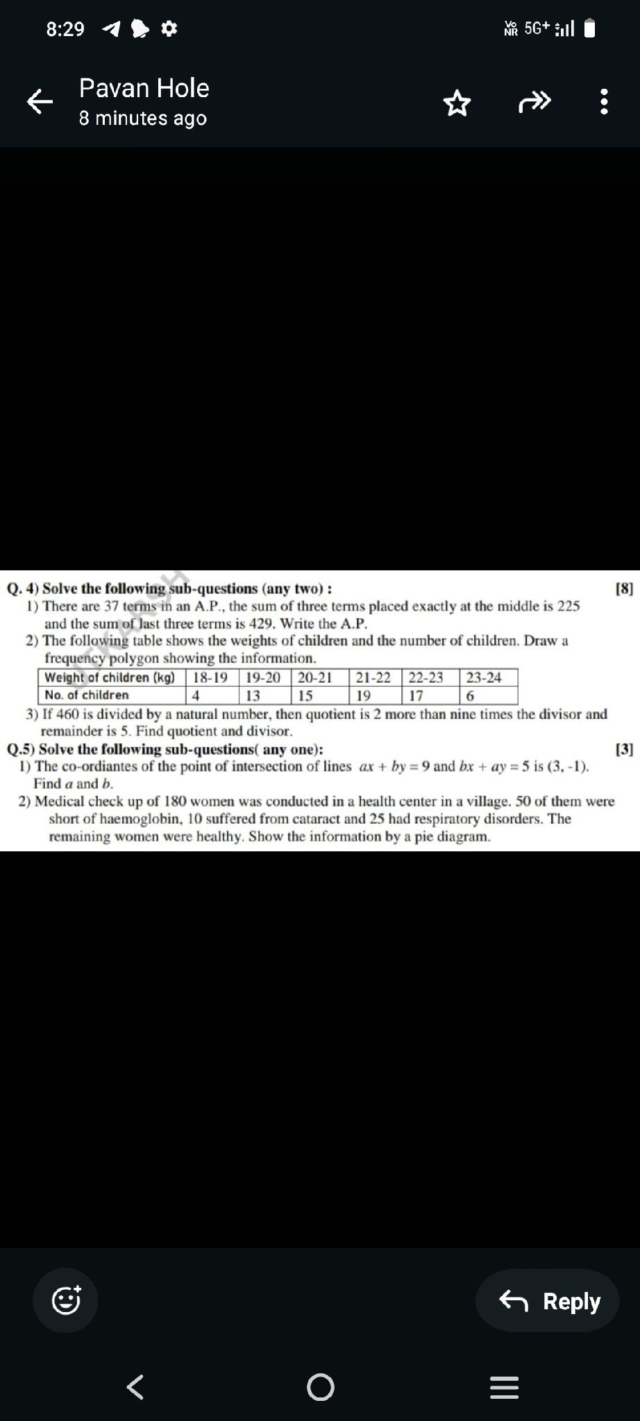 Solve the following sub-questions (any two): | StudyX