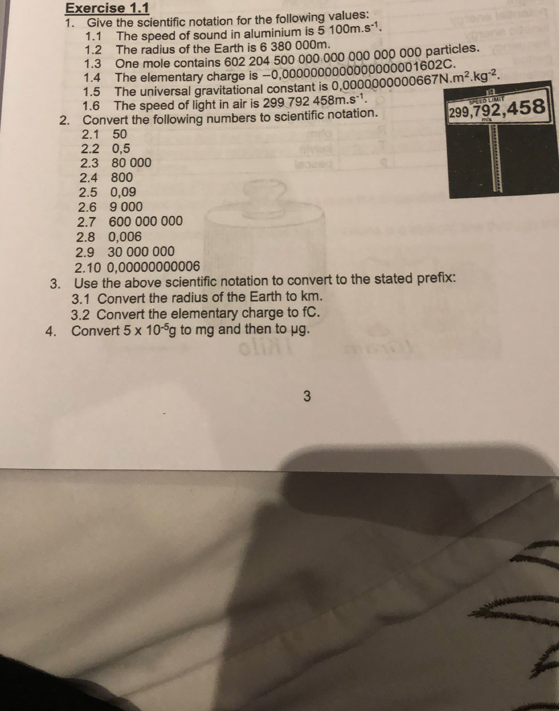 Use the above scientific notation to convert | StudyX