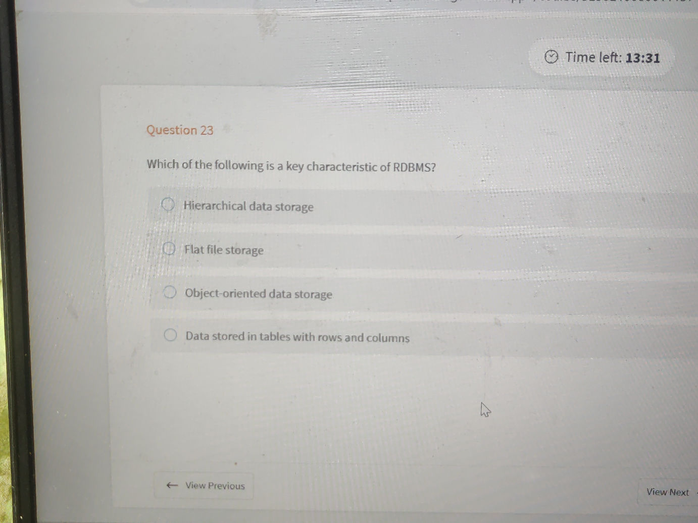 Which of the following is a key | StudyX
