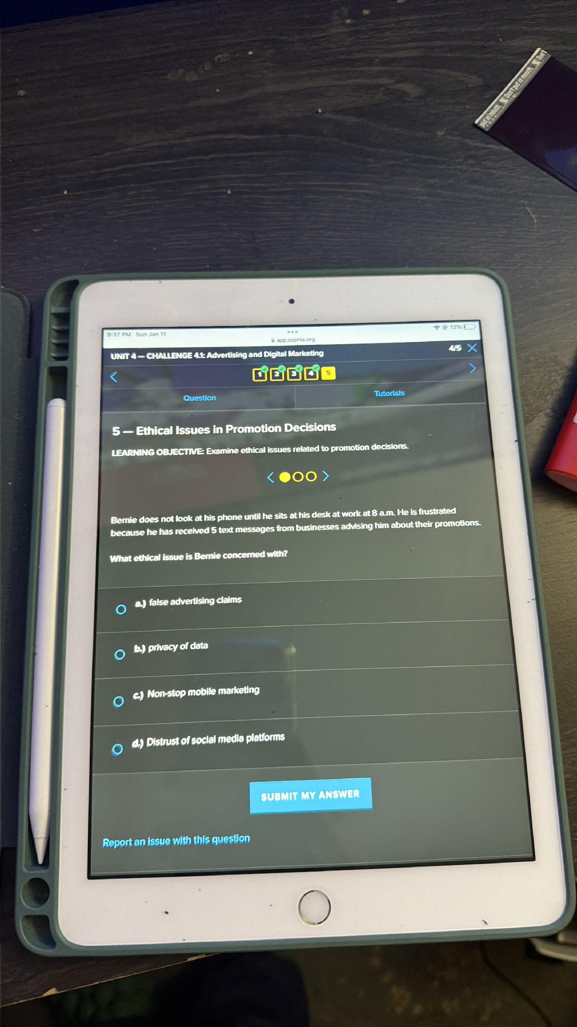5 — Ethical Issues in Promotion Decisions | StudyX