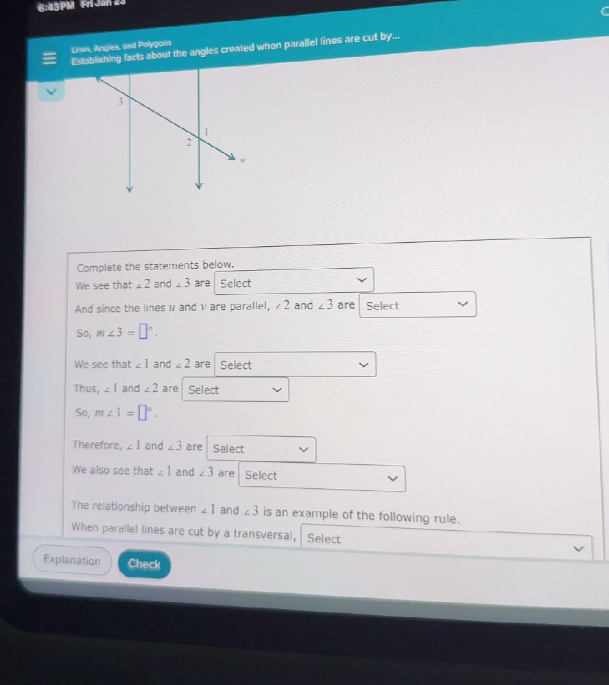 Complete the statements below. **Diagram | StudyX