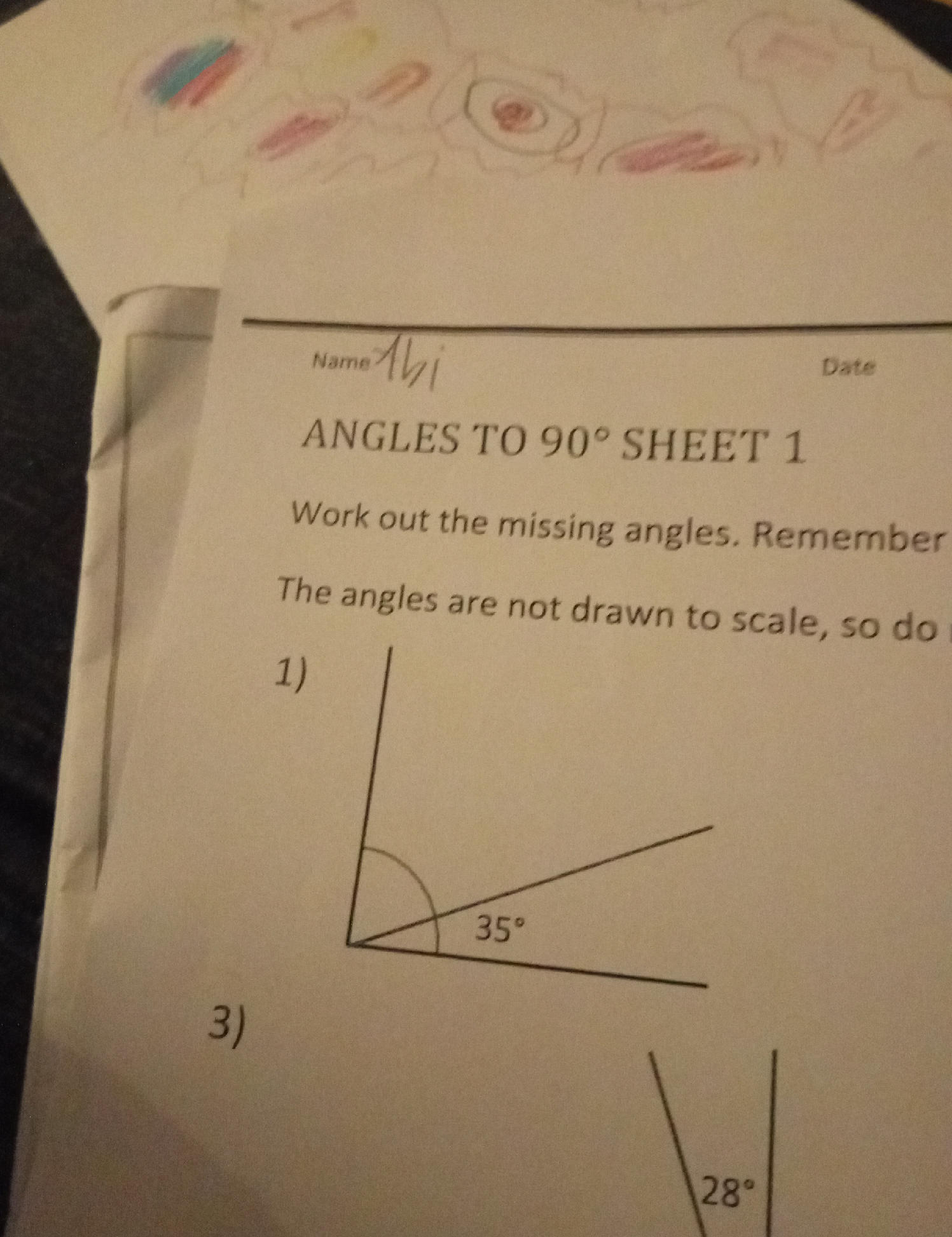 Work out the missing angles. Remember The | StudyX