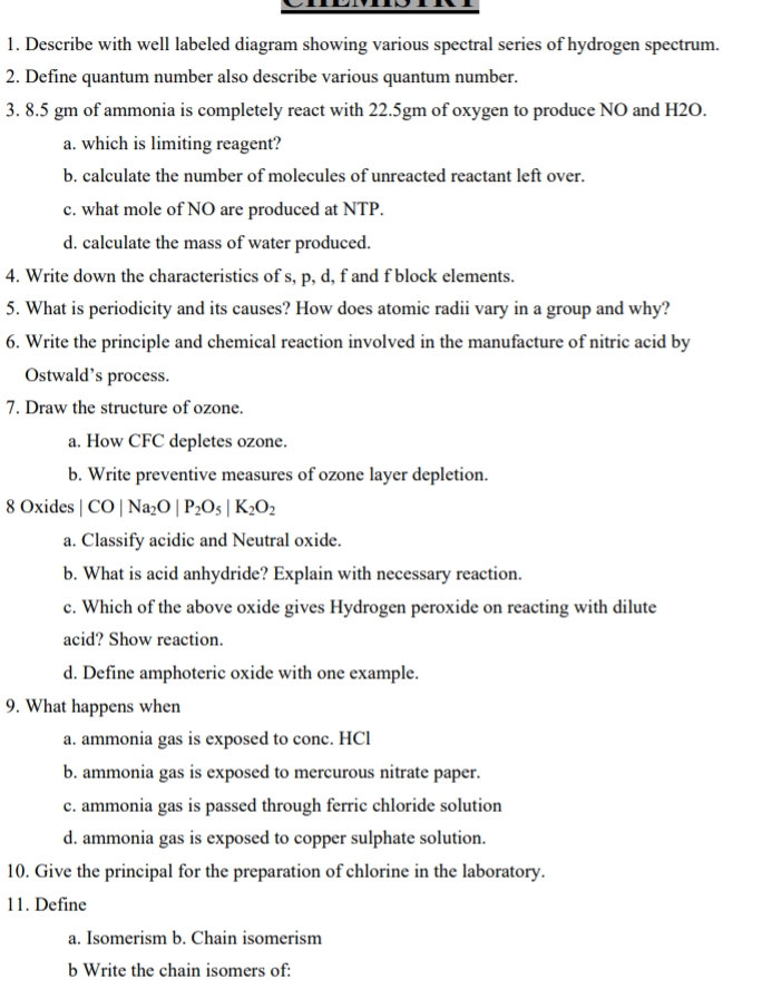 Describe with well labeled diagram showing | StudyX