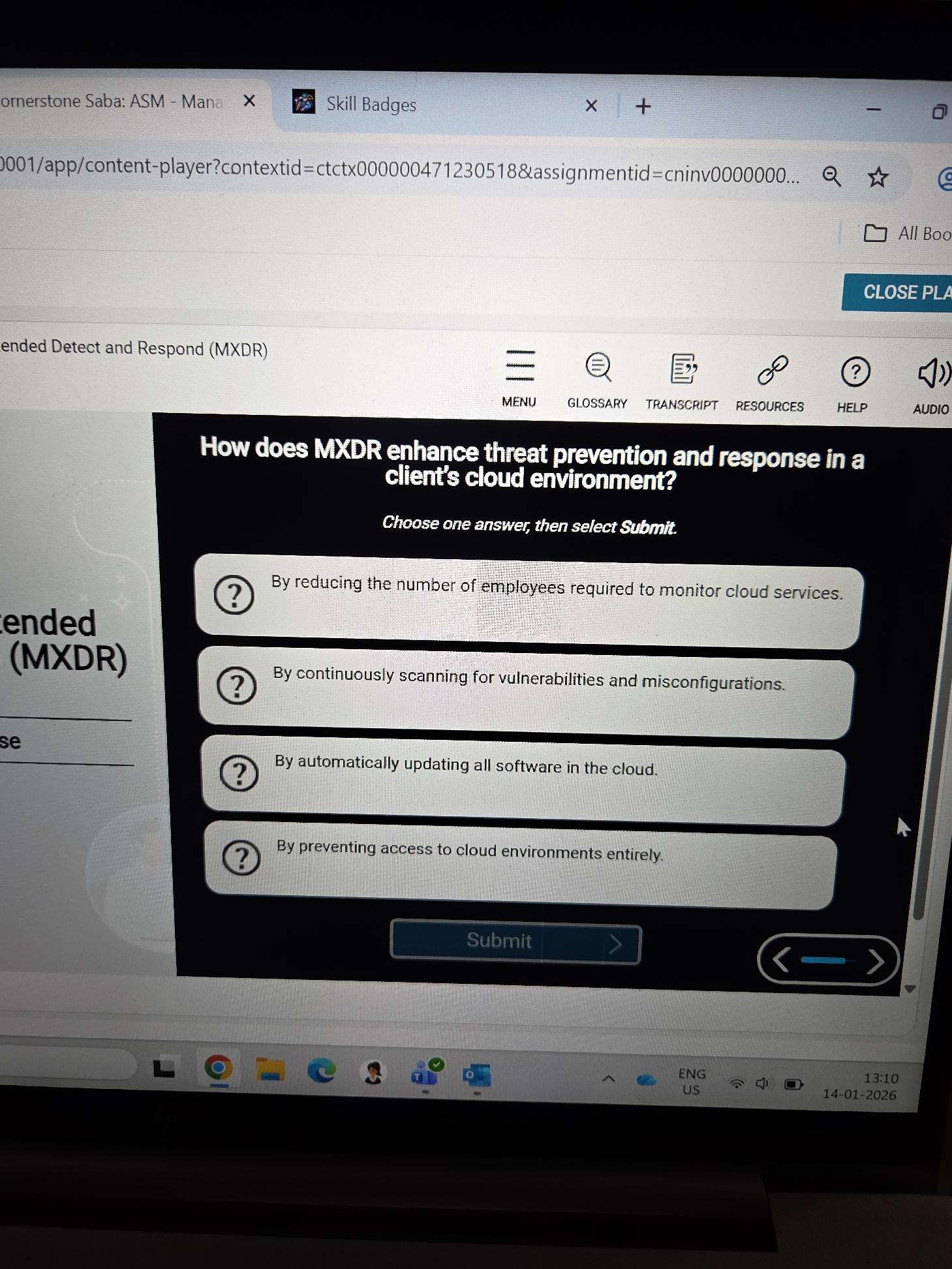 How does MXDR enhance threat prevention and | StudyX